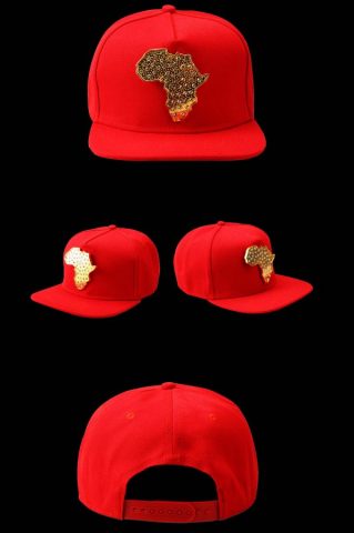 African Map Red Cap - Zanaka.co.nz